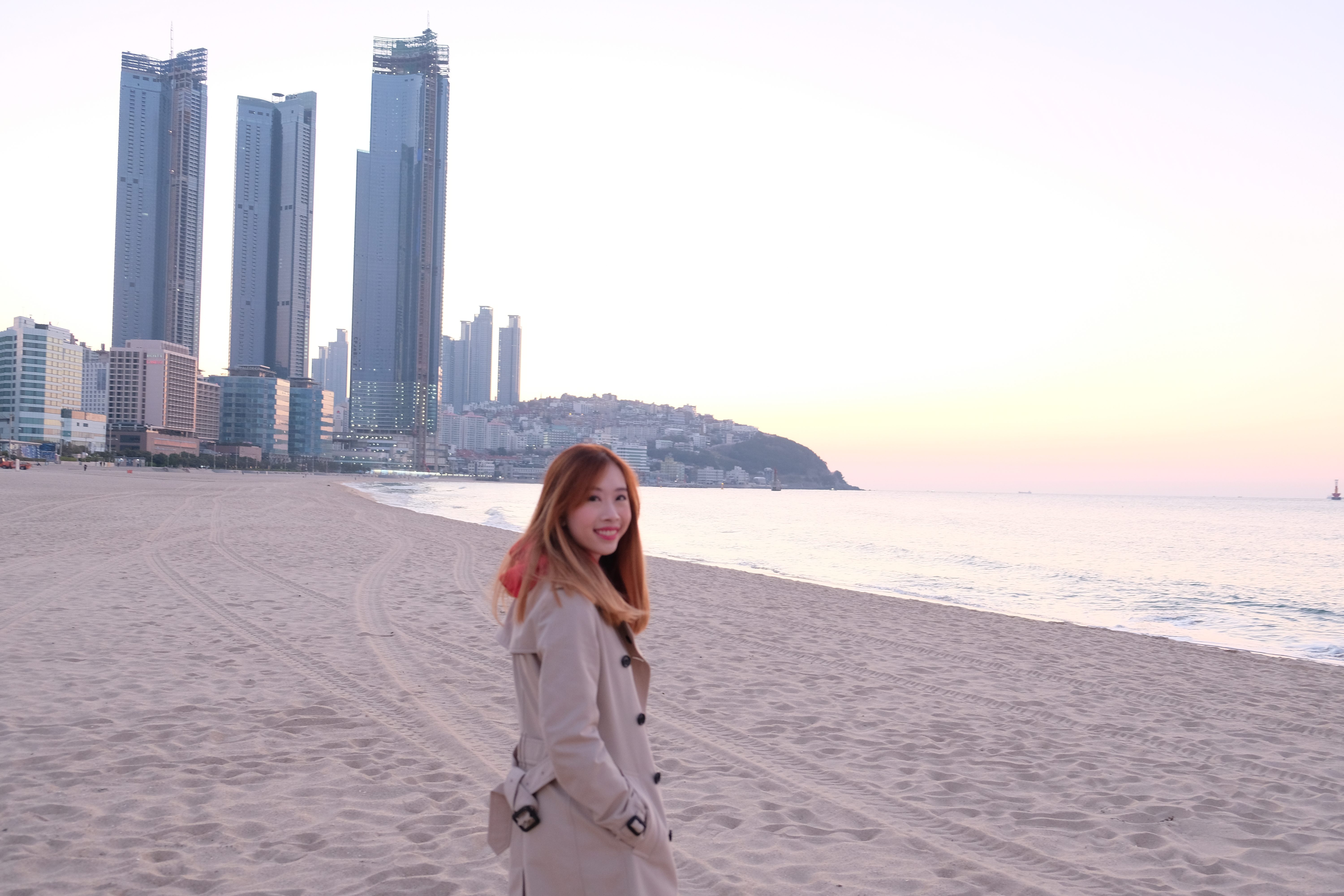 Haeundae Beach Photo Blog: Best place to see the sunrise (5 min walk ...