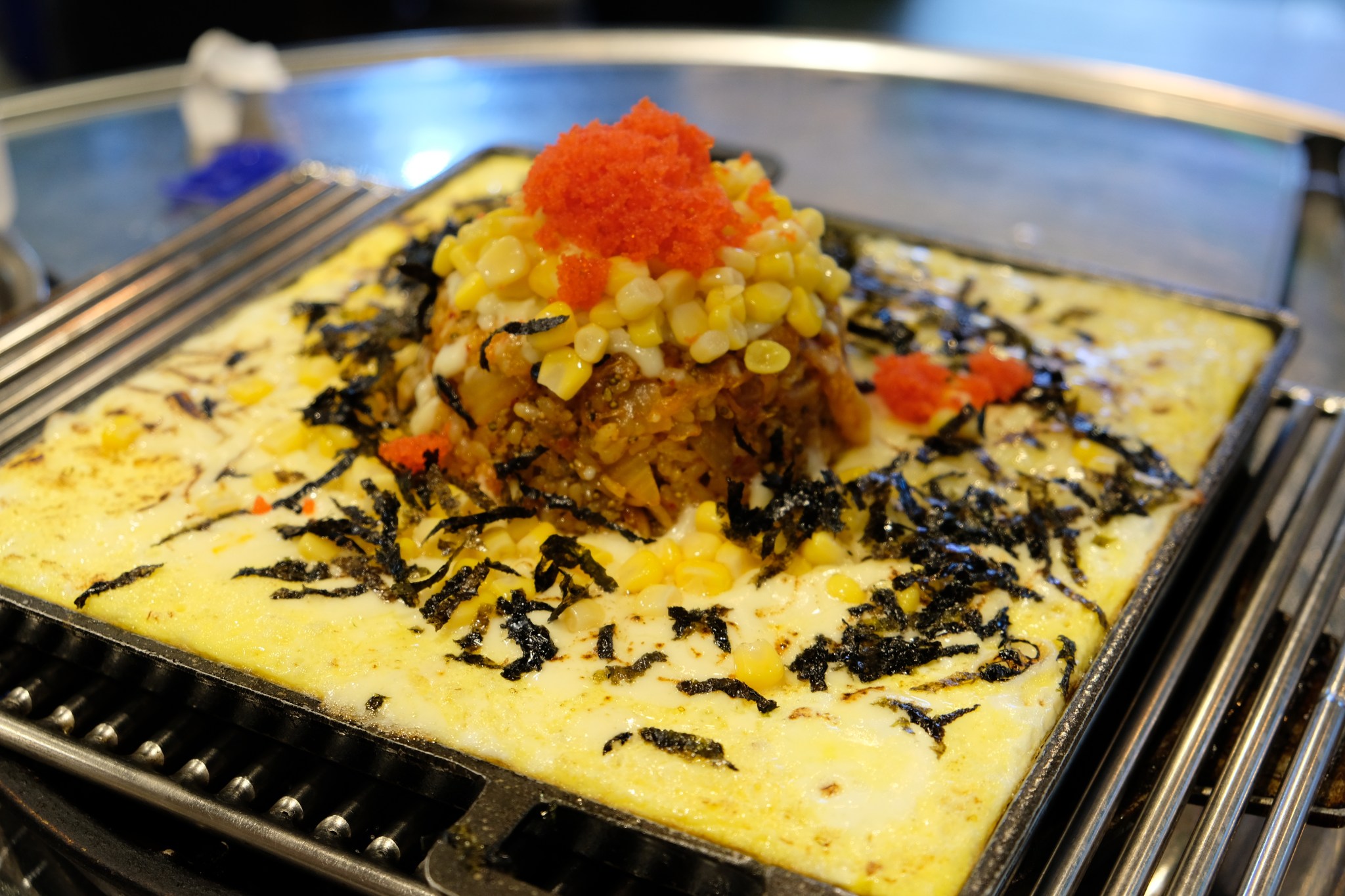 돼지특별시 - good cheesy volcano kimchi fried rice (How to go, what to ...